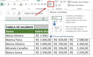 Como Mesclar Células no Excel - Aprenda Passo a Passo - Ninja do Excel