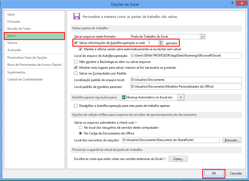 Como Criar um Backup Automático no Excel - Nunca mais perca nada ...