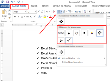 Marcadores no Word - Ninja do Excel