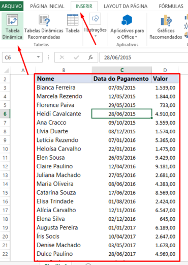 Como Fazer a Linha do Tempo no Excel - Ninja do Excel