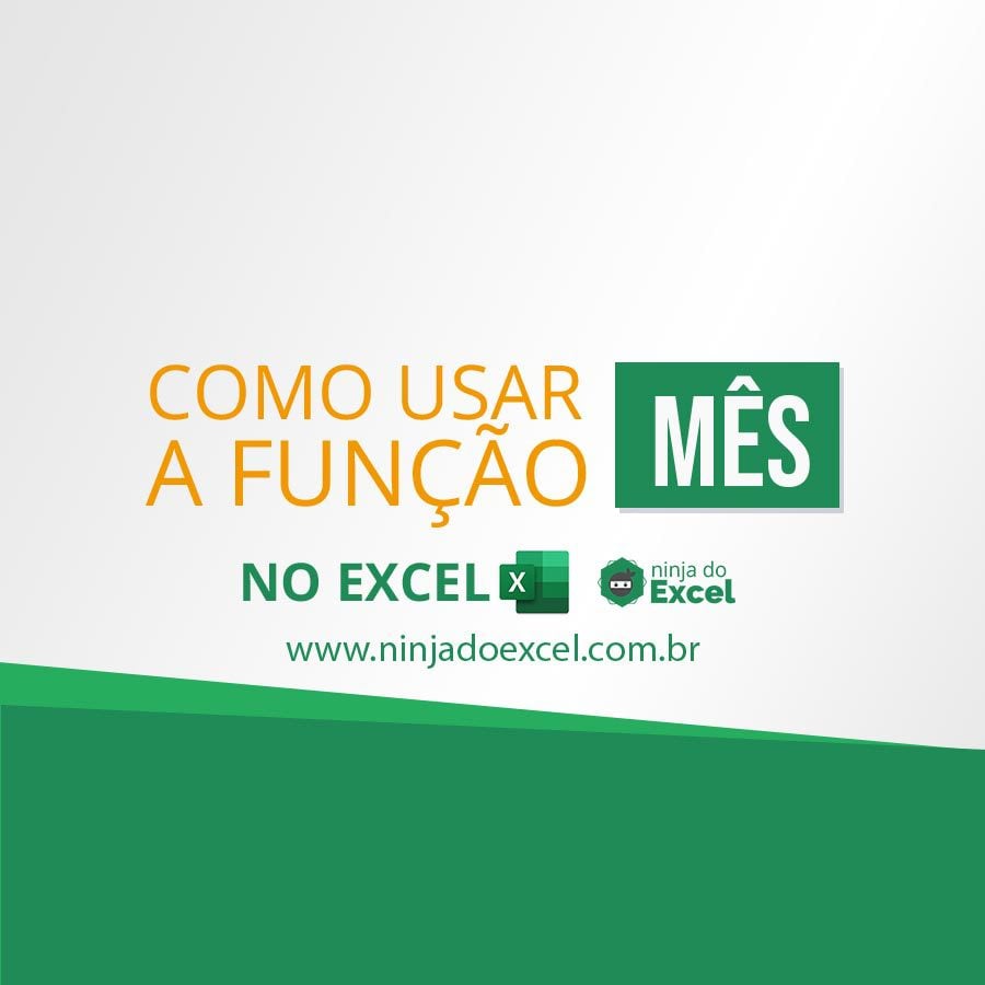 Como usar a Função MÊS no Excel - Ninja do Excel