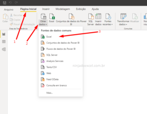 Como Conectar o Excel no Power BI - Juntando o Poder das 2 ferramentas - Ninja do Excel