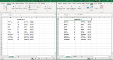 Exibir Duas ou mais Planilhas ao Mesmo Tempo no Excel - Ninja do Excel
