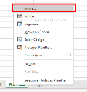 Aprenda Como Criar Abas no Excel - Ninja do Excel