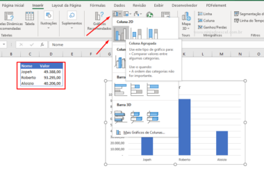 Como Trabalhar com Legenda no Gráfico do Excel - Ninja do Excel