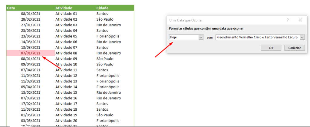 Formatação Condicional de Datas no Excel - Ninja do Excel Formatação Condicional de Datas no Excel - Ninja do Excel
