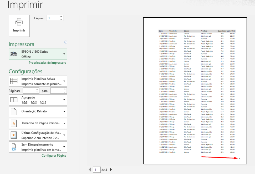 Como Inserir Numeração nas Páginas do Excel - Ninja do Excel