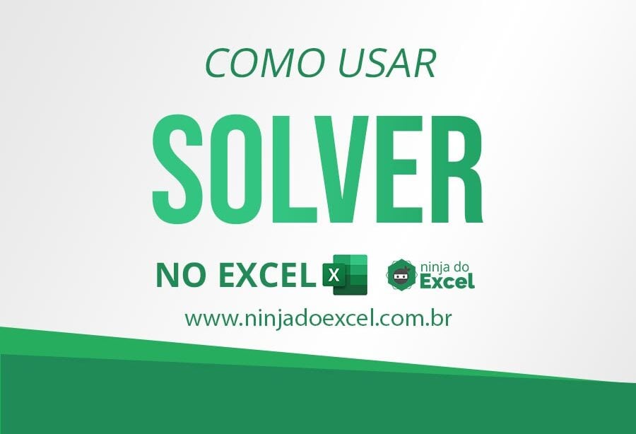 Excel Como Utilizar A Ferramenta Solver Do Excel Youtube