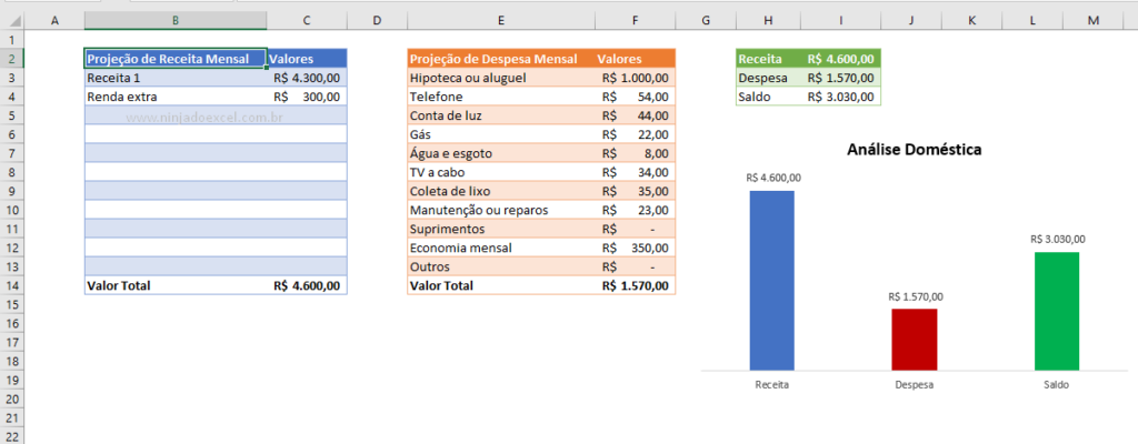 Como Criar uma Planilha no Excel (Guia completo) - Ninja do Excel