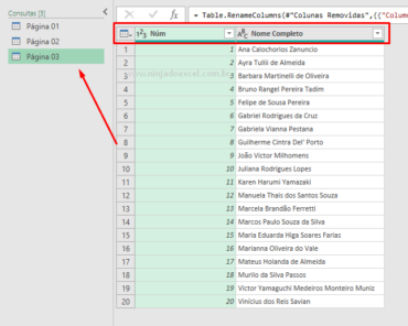Acrescentar Consultas no Power Query - Ninja do Excel