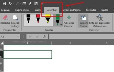 Como Desenhar no Excel - Ninja do Excel