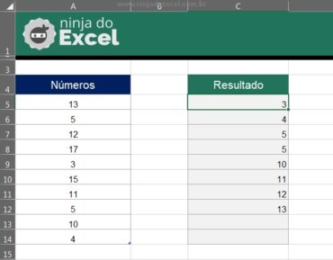 Planilha Para Extrair Números Mais Próximos no Excel - Ninja do Excel