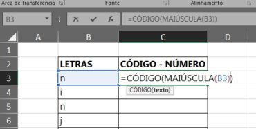 Como Usar a Função CÓDIGO no Excel - Ninja do Excel