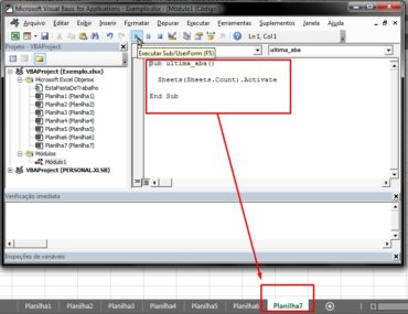 Como Selecionar a Última Aba do Excel Com VBA - Ninja do Excel