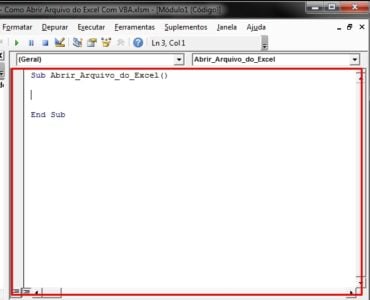 Como Abrir Arquivo do Excel Com VBA - Ninja do Excel