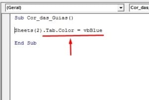 Como Alterar a Cor das Guias do Excel Com VBA - Ninja do Excel