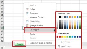 Alterar a Cor das Abas do Excel com VBA - Ninja do Excel
