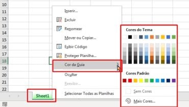 Alterar a Cor das Abas do Excel com VBA - Ninja do Excel