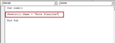 Como Renomear Aba do Excel Com VBA - Ninja do Excel