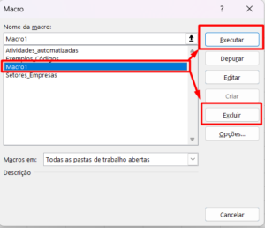 Como Visualizar Todas as Macros e Códigos Criados no VBA