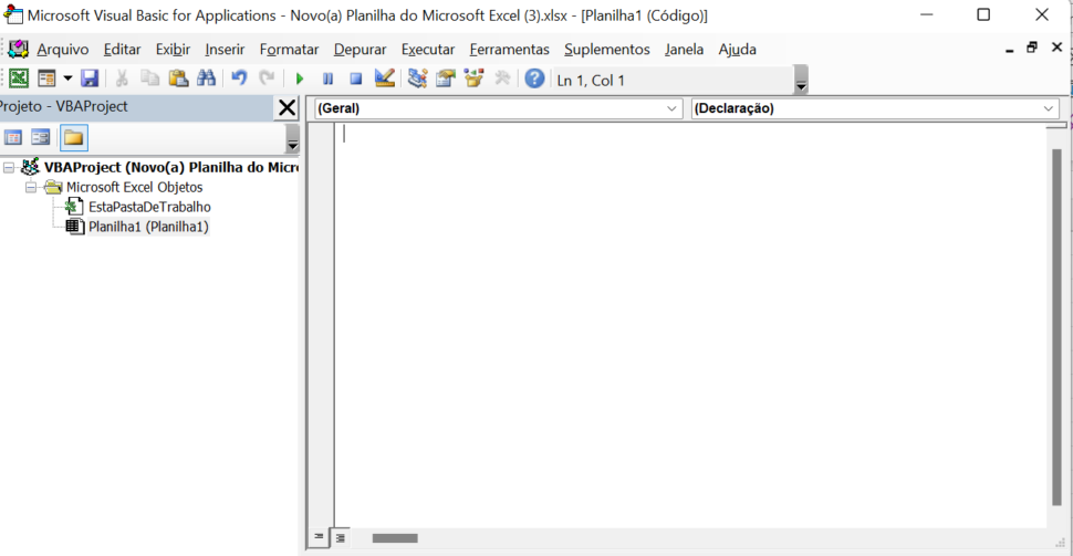 Como Iniciar um Código no VBA - Ninja do Excel