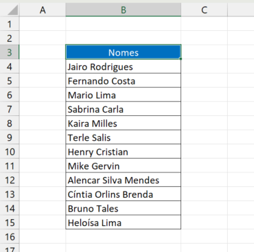 Como Dividir Uma Coluna em Várias Partes no Excel