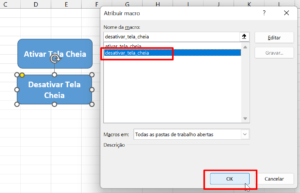 Como Deixar o Excel em Modo Tela Cheia [VBA] - Ninja do Excel
