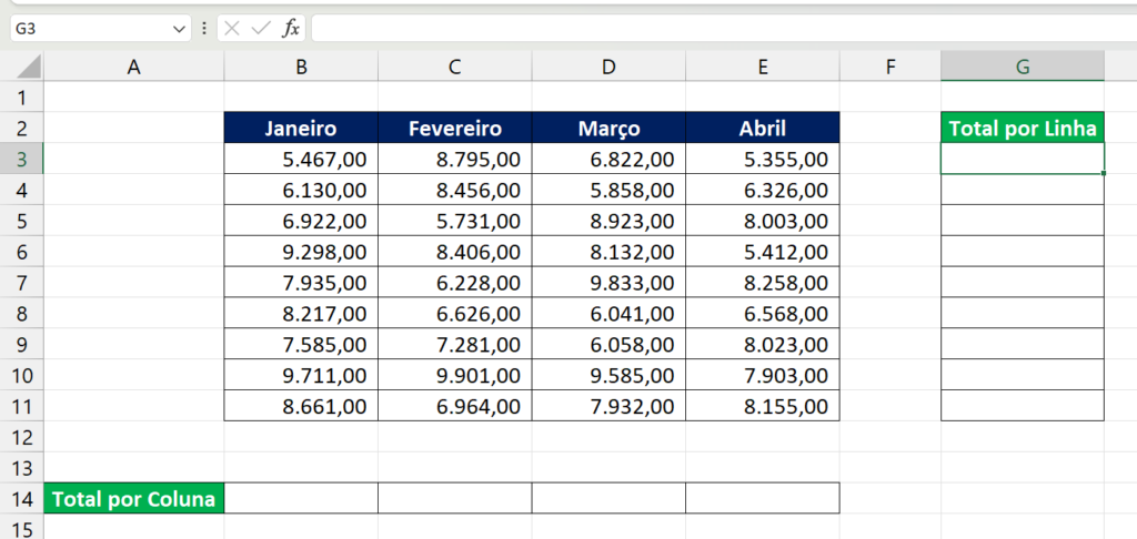 Função Byrow Vs Bycol No Excel 365 Ninja Do Excel