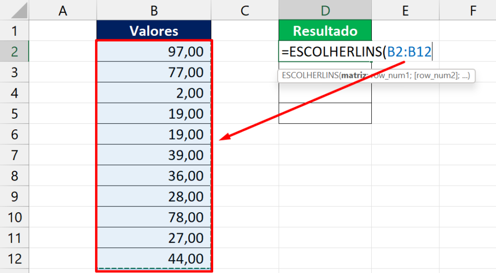 Extrair os Dois Primeiros e Últimos Números de Coluna no Excel