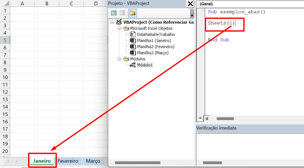 Como Referenciar Guias ou Abas do Excel no VBA - Ninja do Excel