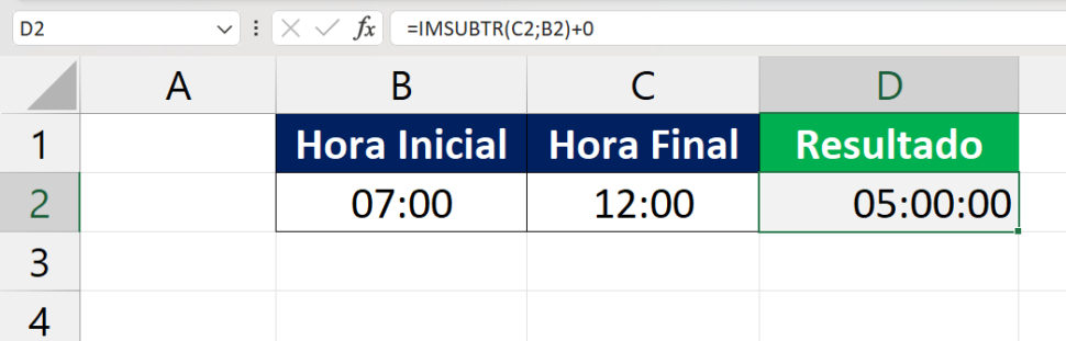 Duas Maneiras de Calcular a Diferença Entre Horas no Excel - Ninja do Excel