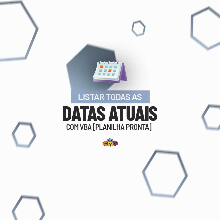 Planilha Pronta para Listar Todas as Datas Atuais com VBA - Ninja do Excel