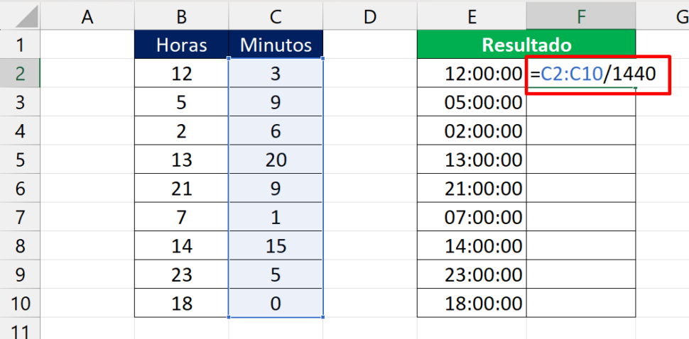 Como Converter Números em Horas ou Minutos no Excel - Ninja do Excel
