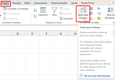 Como Separar Textos Por Quebra de Linhas no Excel - Ninja do Excel