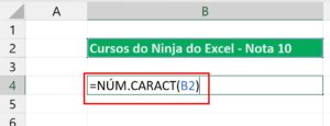 Contar Células Preenchidas com Texto Excel - Ninja do Excel