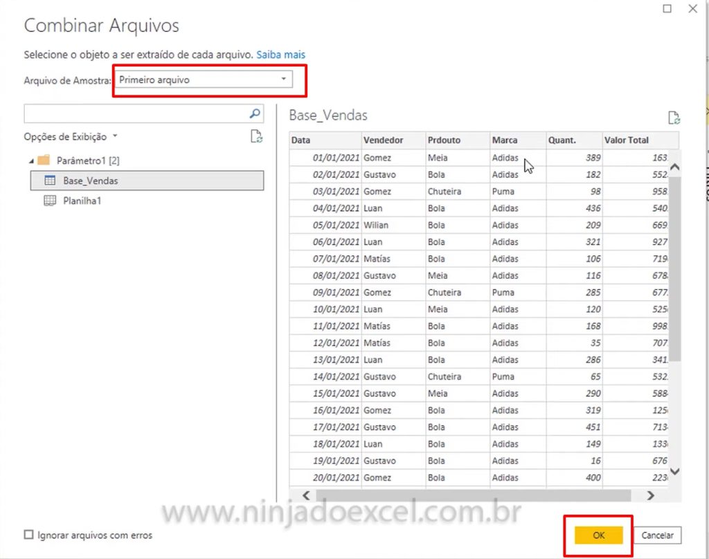 Como Importar Vários Arquivos de Pasta para Power BI - Ninja do Excel