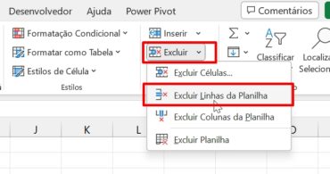 Como Excluir Linhas em Branco no Excel - Ninja do Excel