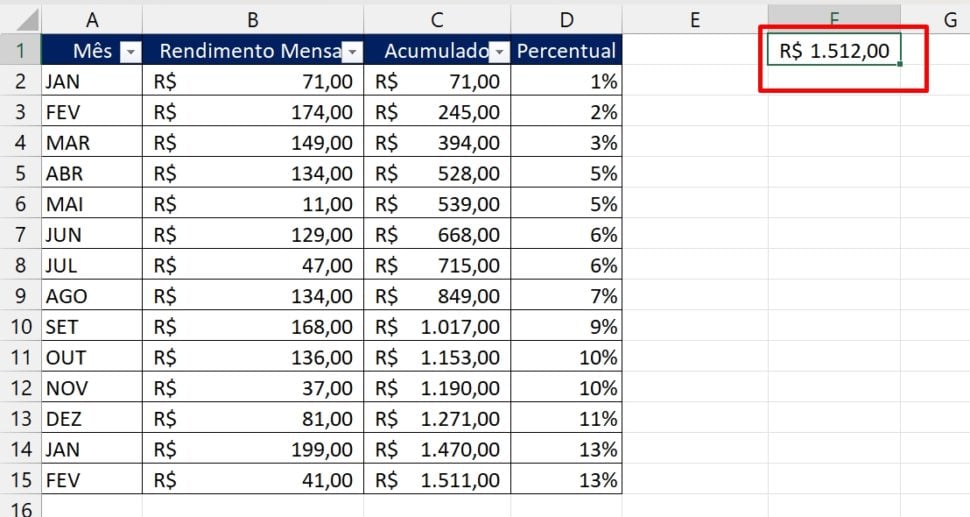 Como Somar uma Coluna no Excel - Ninja do Excel