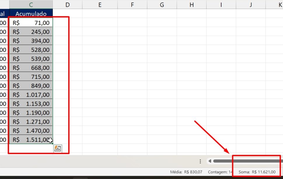 Como Somar uma Coluna no Excel - Ninja do Excel