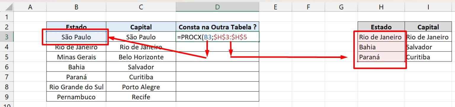 Como Usar o PROCX para Pesquisar Valores em Duas Colunas no Excel 365 ...