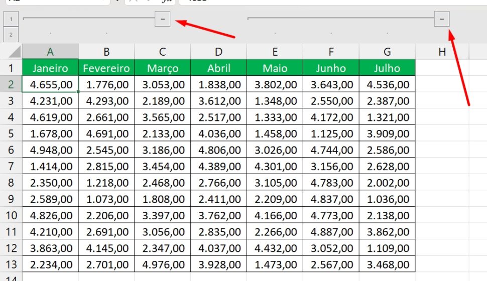 Como Agrupar Colunas no Excel - Ninja do Excel Como Agrupar Colunas no Excel - Ninja do Excel
