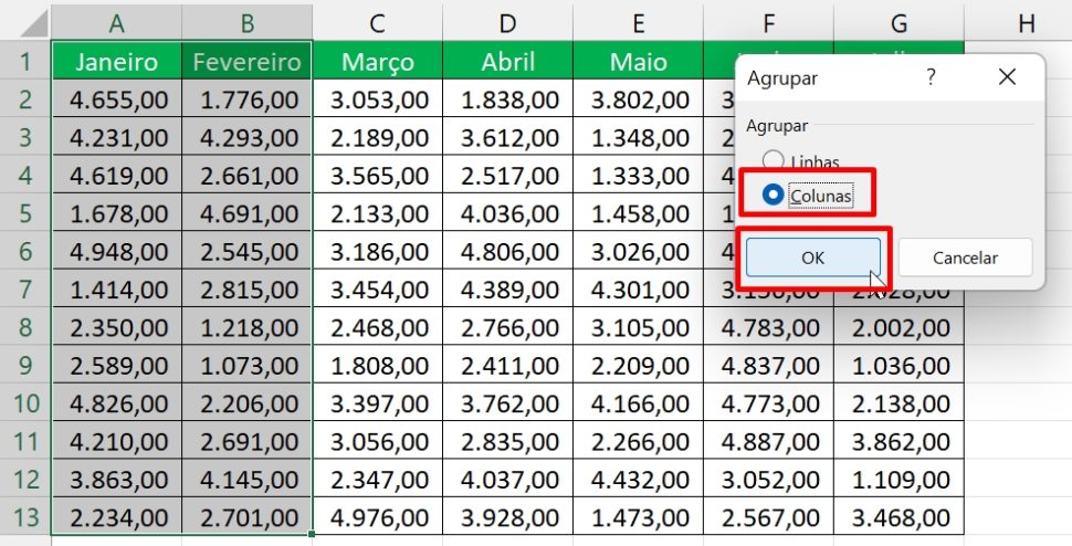 Como Agrupar Colunas no Excel - Ninja do Excel Como Agrupar Colunas no Excel - Ninja do Excel