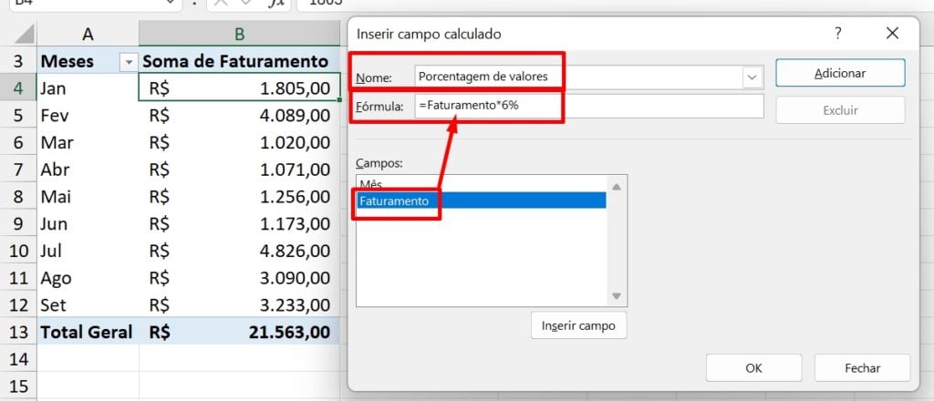 Porcentagem na Tabela Dinâmica do Excel - Ninja do Excel