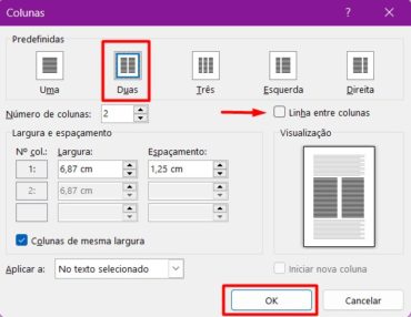 Como Dividir Texto em Colunas no Word - Ninja do Excel
