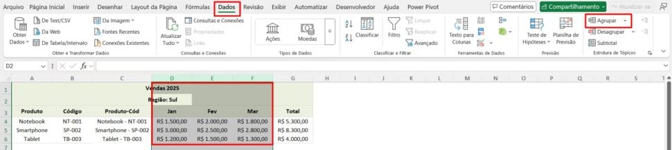 Mesclar Corretamente no Excel: Aprenda agora mesmo! - Ninja do Excel